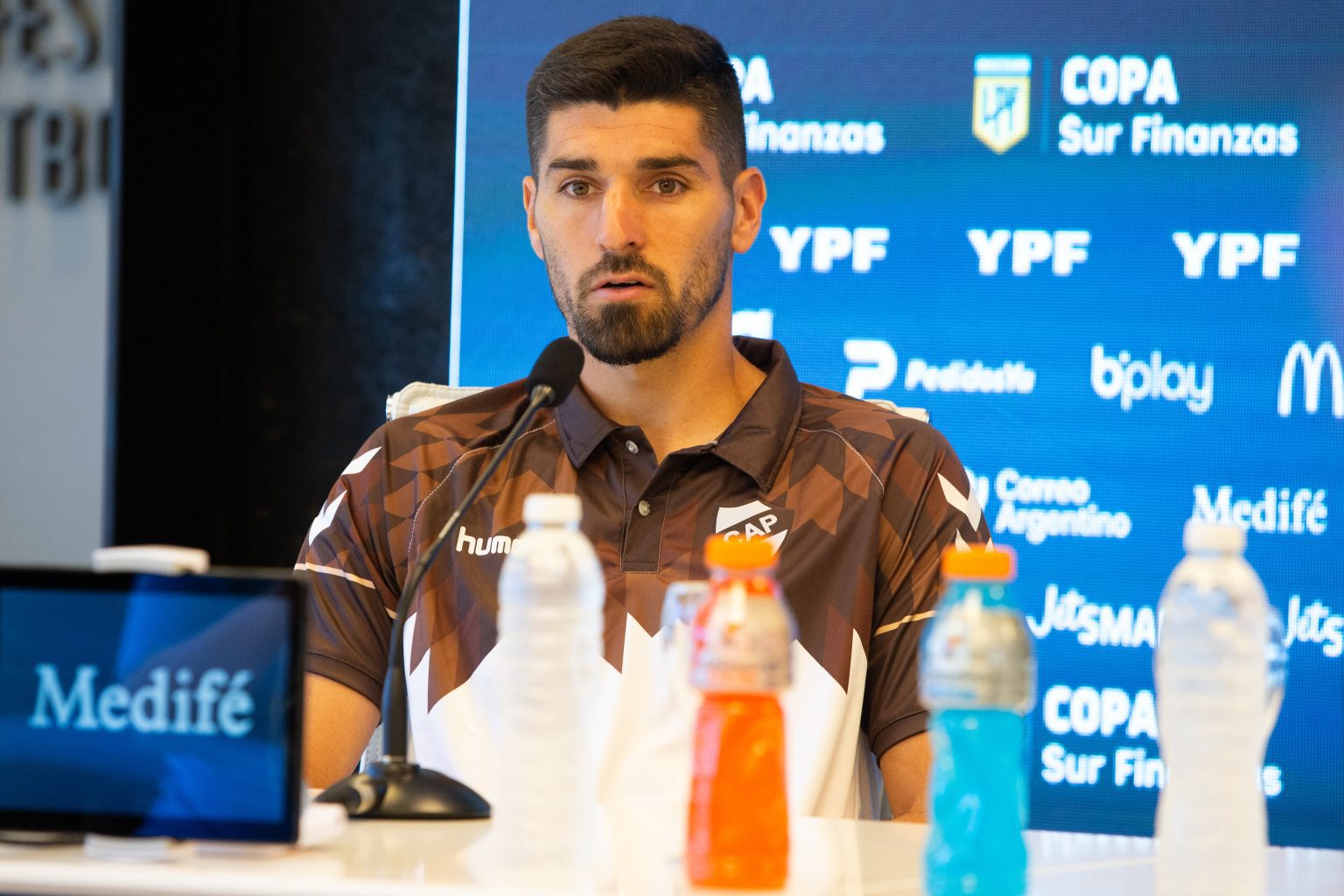 Gastón Suso, en conferencia de prensa: «Tenemos herramientas y vamos a ...